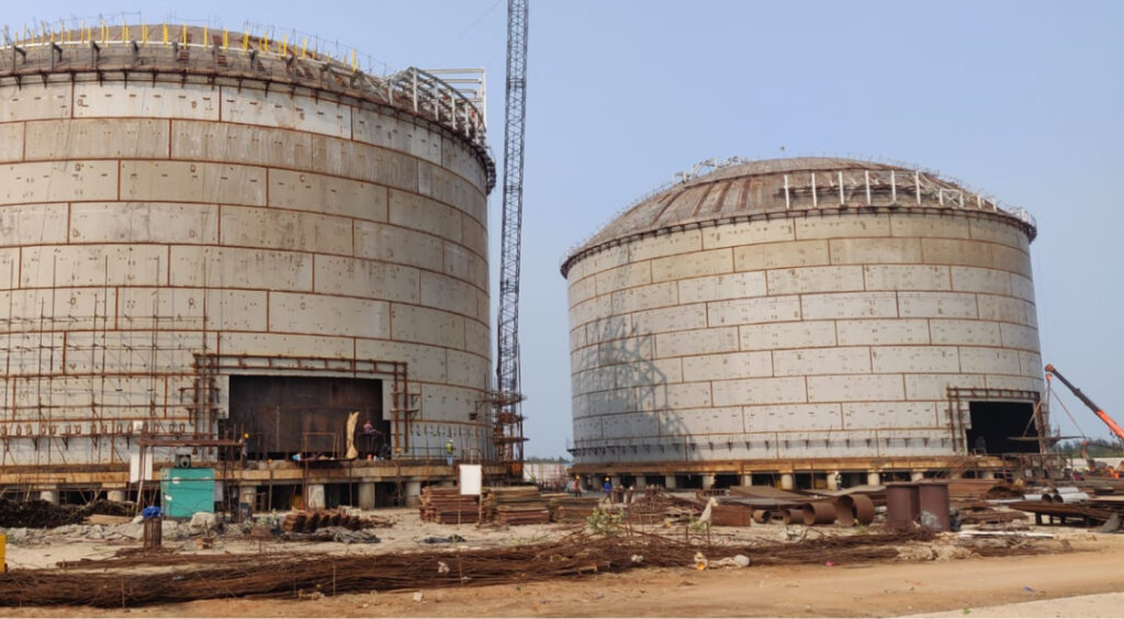 15,000 MT Full Integrity Double Walled Storage Tanks Project Completed – Zetwerk